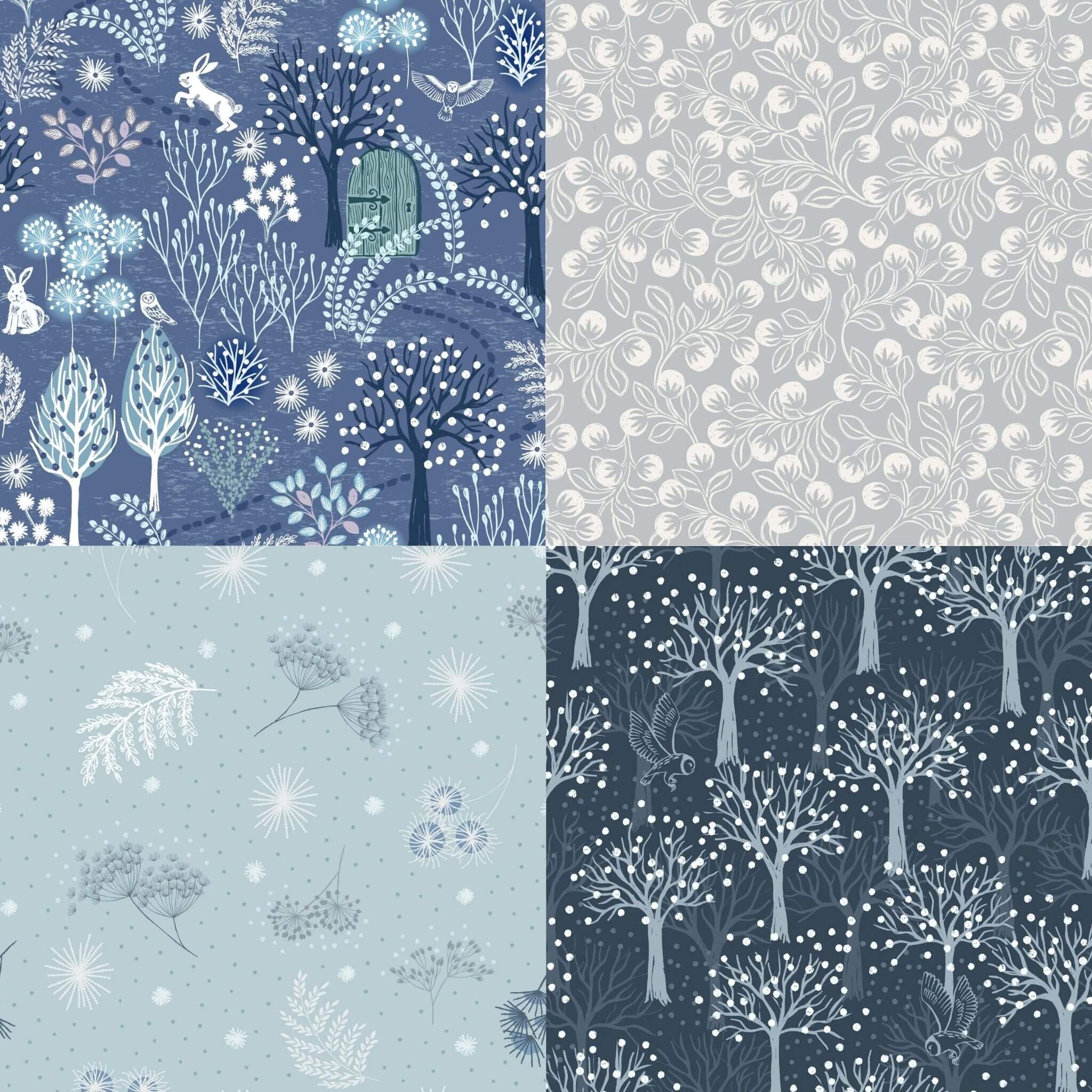 The Secret Winter Garden - Lewis and Irene – TheFatQuarter.co.uk